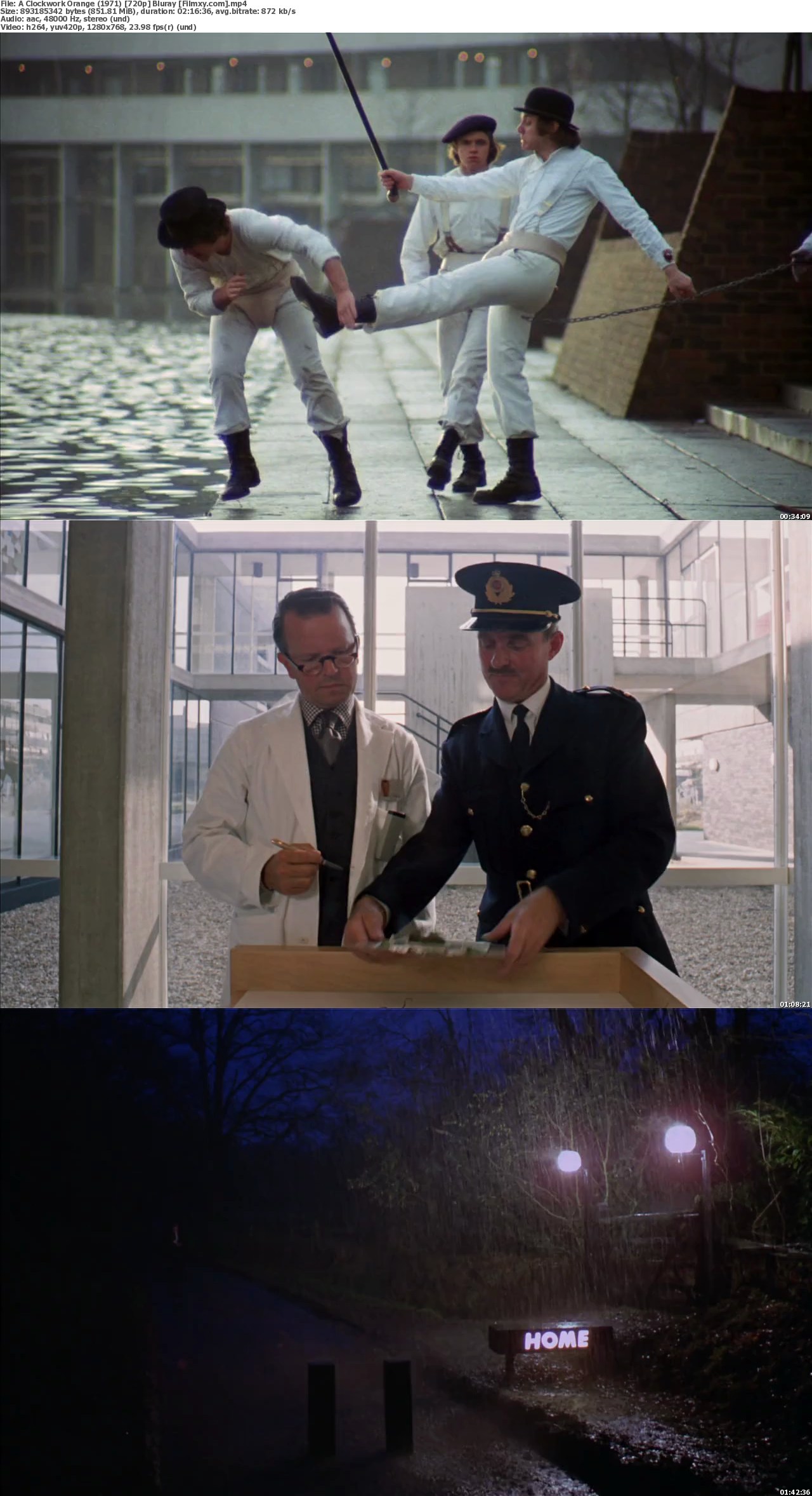 Watch A Clockwork Orange 1971 Full Movie On Filmxy
