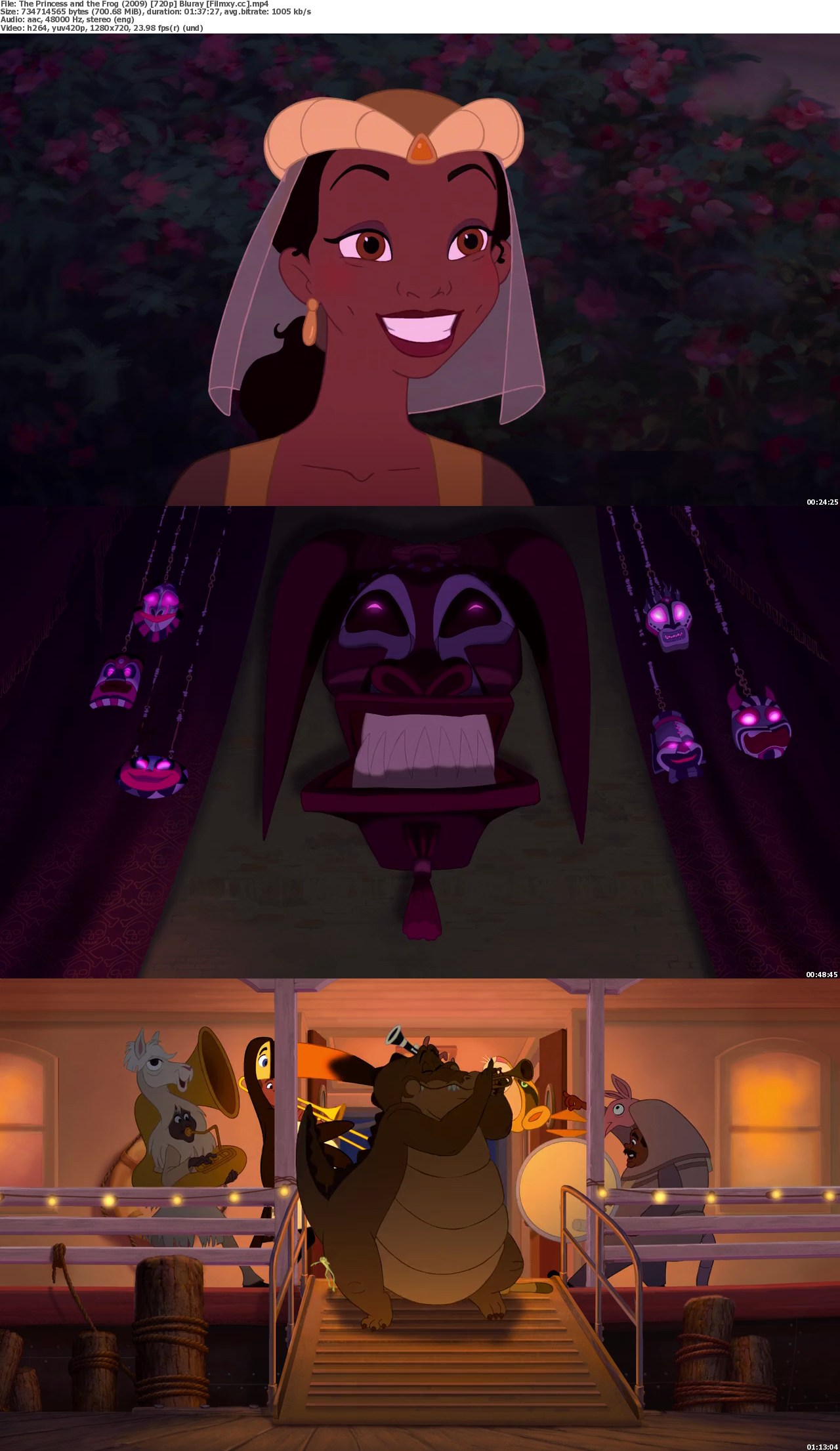 The Princess And The Frog 2009 720p And 1080p Bluray Free Download Filmxy